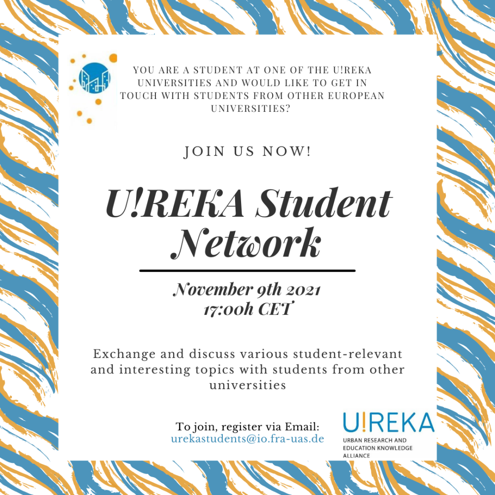 U!REKA Student Network meeting - Fakulta stavební - VŠB-TUO