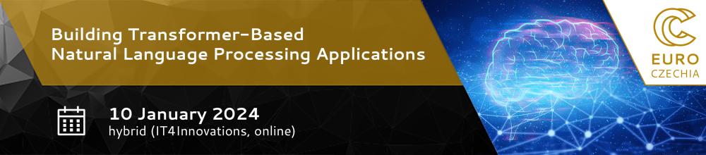 Pozvánka na kurz Building Transformer-Based Natural Language Processing Applications ...